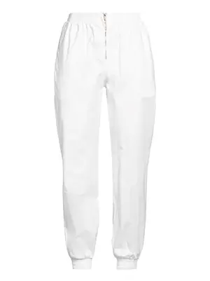 LFDL LA FABBRICA DEL LINO High Waisted Tapered Pants - White