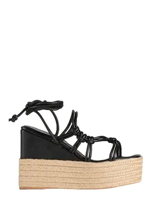 EQUITARE Espadrille Sandals - Black