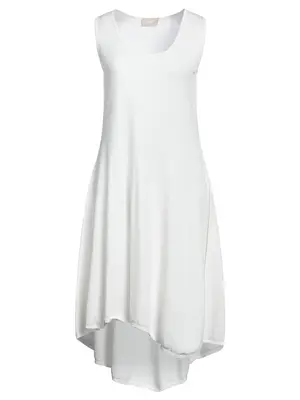 DRUMOHR Midi Cotton Dress Ivory