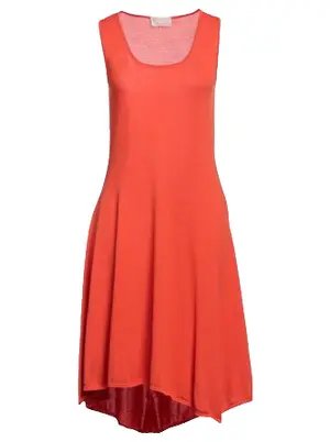 DRUMOHR Midi Cotton Dress Mandarin