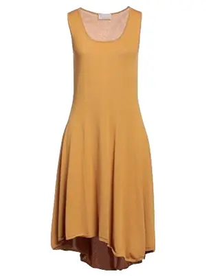DRUMOHR Midi Cotton Dress Sand