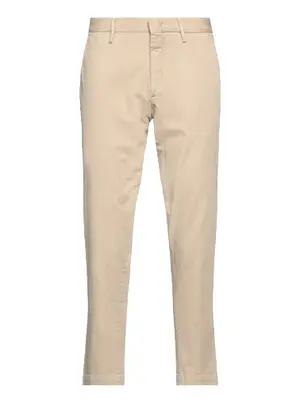 MICHAEL COAL Man Pants Beige Size 35 Cotton, Elastane