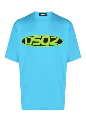 Dsquared2 Logo-print Short-sleeve T-shirt - Blue