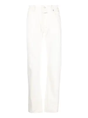 Closed Mid-rise Slim-cut Jeans - White