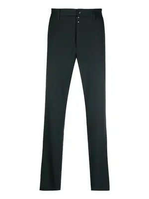 MAISON MARGIELA Slim-cut Leg Trousers - Green