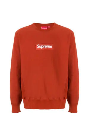 Supreme Box Logo Crewneck Sweatshirt - Red