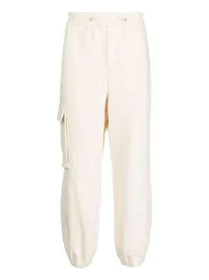 SONGZIO Cargo Style Track Pants - White