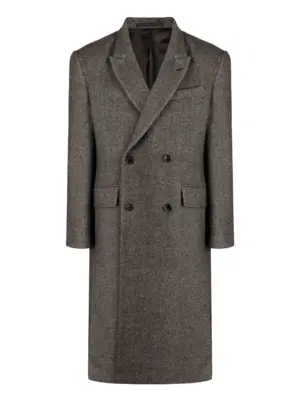 SONGZIO SONGZIO Asymmetric Double-Breasted Coat