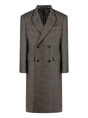 SONGZIO SONGZIO Asymmetric Double-Breasted Coat