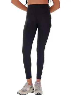 Splits59 Clare High Waist Rigor 7/8 Legging - Black/white