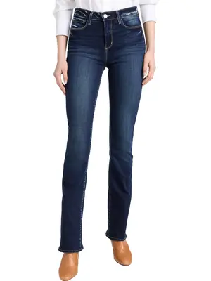 L'Agence Selma Boot-cut Jeans - Columbia