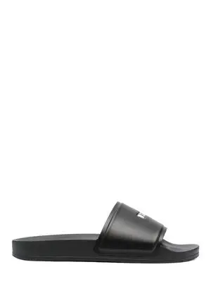 MSGM MSGM Logo-Print Sliders