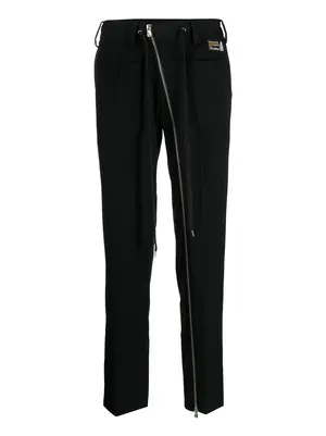 TAKAHIROMIYASHITA THESOLOIST. Zip Detail Tailored Trousers - Black