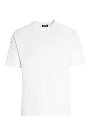 Zegna High Performance Wool T-shirt - White