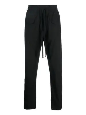 THOM KROM Drawstring Track Trousers - Black