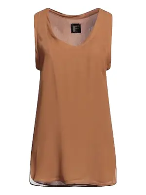 FISICO FISICO Sleeveless Top Brown