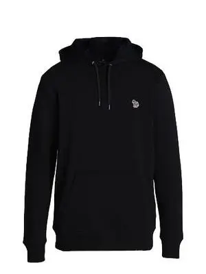 Paul Smith Organic Cotton Fleece Sweatshirt Black