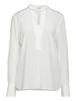 Peserico PESERICO Silk Blend Top Ivory