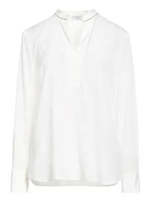 Peserico PESERICO Silk Blend Top White