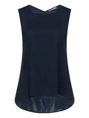 High HIGH Jersey Top Midnight Blue