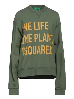 Dsquared2 Cotton-elastane Sweatshirt - Green