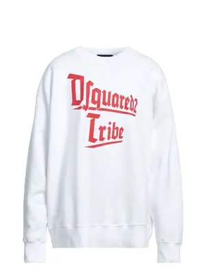 Dsquared2 Cotton-blend Fleece Sweatshirt - White