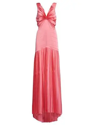 Marni Gathered Pleated Gown - Pink