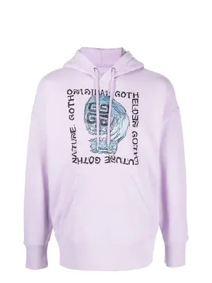 Givenchy Logo-print Oversized Hoodie - Purple