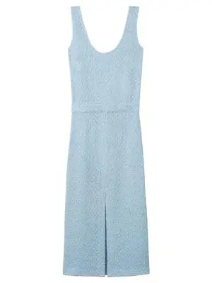 St. John Tweed Dress - Blue