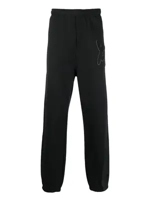Y3 Appliqué Logo Track Trousers - Black