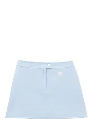COURREGES Courrèges A-Line Mini Skirt Blue