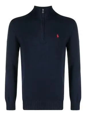 Polo Ralph Lauren Polo Pony Half-zip Sweatshirt - Blue
