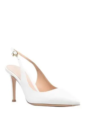 GIANVITO ROSSI Ribbon 85mm Slingback Pumps