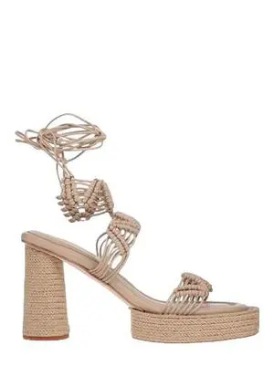 PALOMA BARCELO Platform Sandals - Beige