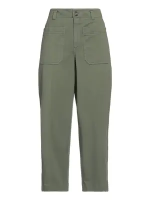 CIRCOLO 1901 CIRCOLO 1901 Wide Leg Pants Military Green