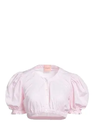 LA SEMAINE PARIS Cropped Top - Pink