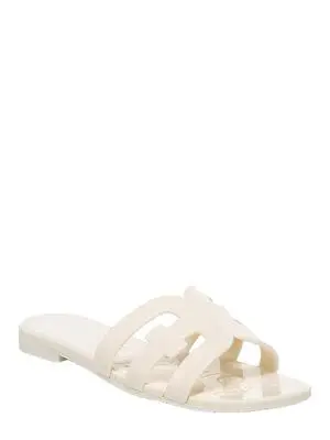 Sam Edelman Bay Jelly Slide Sandals - Ivory