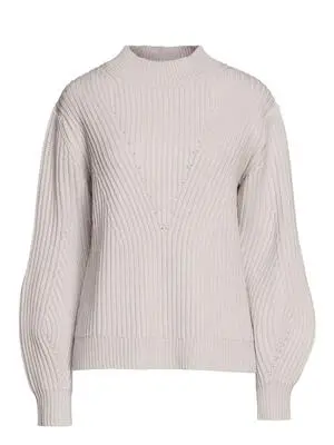 Chinti & Parker Ribbed Wool And Cashmere-blend Sweater - Stone