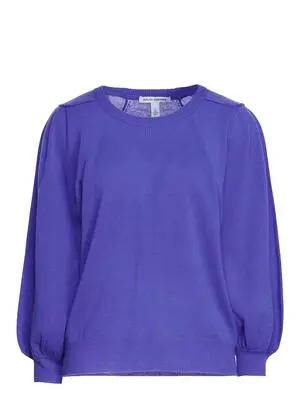 Autumn Cashmere Gathered Cashmere Sweater - Bright Blue