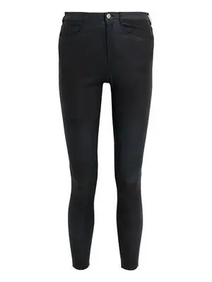Fabiana Filippi Coated Leather Skinny Pants - Black