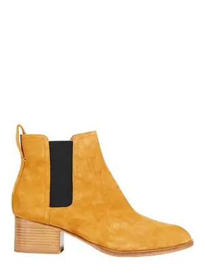 Rag & Bone Walker Suede Chelsea Boots - Saffron