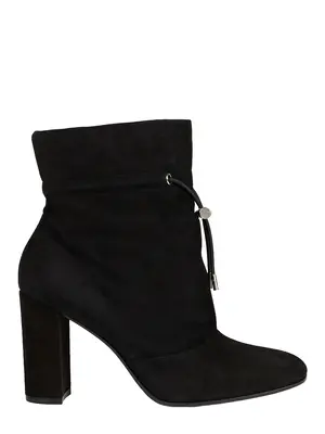 GIANVITO ROSSI Maeve Suede Ankle Boots - Black