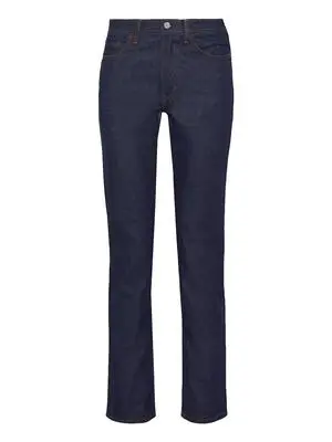 Acne Studios South High-rise Straight-leg Jeans - Dark Denim