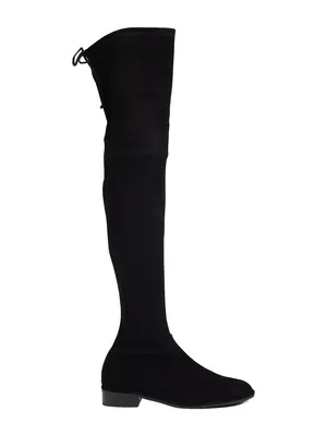 STUART WEITZMAN Suede Over-the-knee Boots - Black