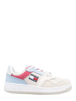 Tommy Hilfiger Colour-block Mid-top Sneakers - Neutrals