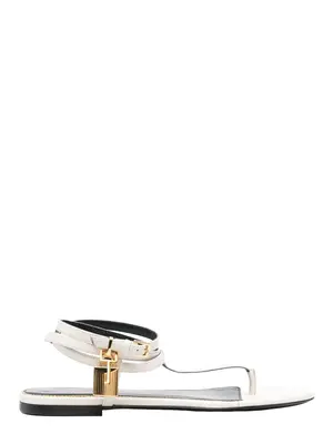 TOM FORD TOM FORD Padlock Flat Sandals