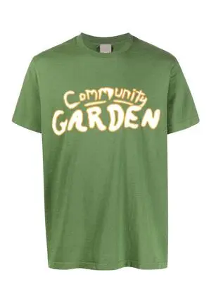 PERKS AND MINI Community Garden Crew-neck T-shirt - Green