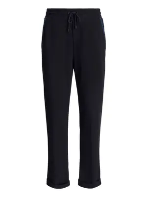 Etro Greca-trimmed Track Pants - Blue