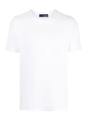 LARDINI Round Neck Short-sleeve T-shirt