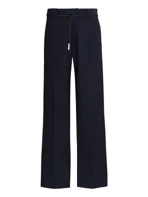 Marni Straight-leg Wool Trousers - Blue